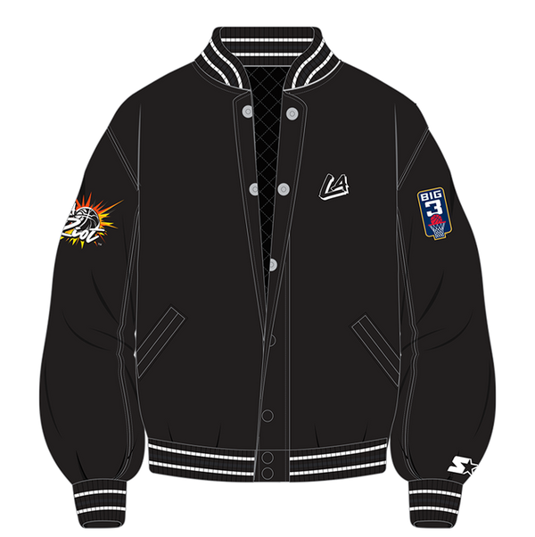 LA Riot Special - Starter Locker Room Varsity Satin Jacket